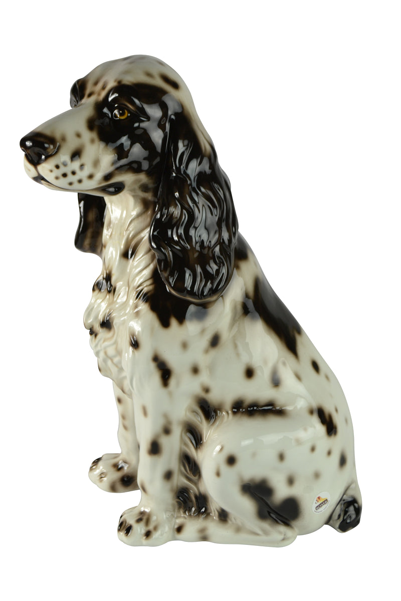 Italian 22" Inch Cocker Spaniel Ceramic Statue – ImportedGiftDepot